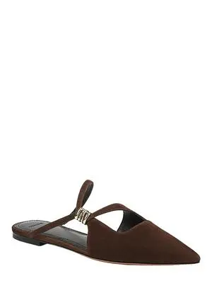 Vince Gilia Pointed Flats - Clove