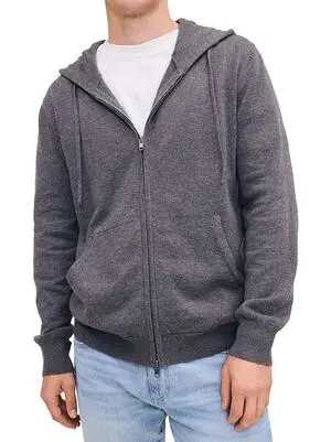 DL1961 Cotton And Cashmere Zip Hoodie