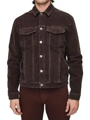 DL1961 Vaughn Corduroy Trucker Jacket - Meteorite