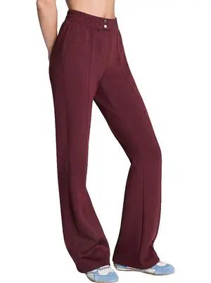 Spanx Airessentials Flare Leg Pants - Cassis Heather