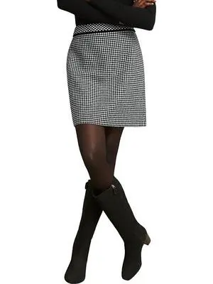 HOBBS LONDON Dolly Skirt - Black/white