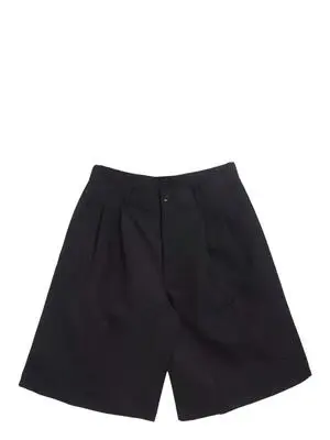 Comme Des Garçons Pleated Shorts - Blue