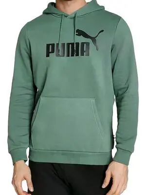 PUMA Logo-print Hoodie - Green