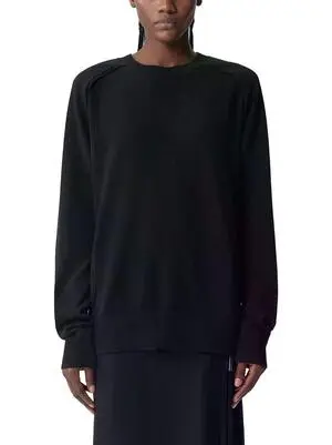 ANN DEMEULEMEESTER Crew-neck Sweatshirt - 099 Black