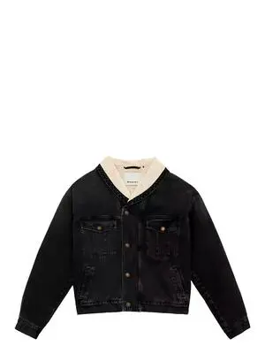 MARANT Shearling Collar Jackson Jacket