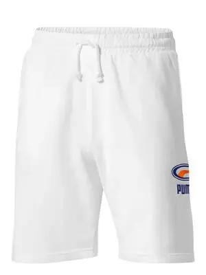 PUMA Logo Shorts - White