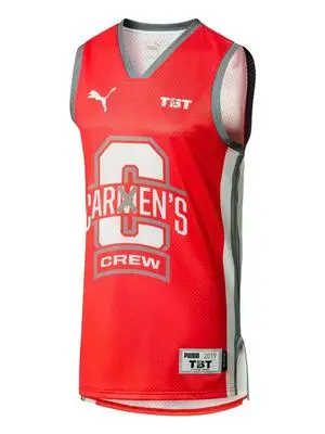 PUMA X Tbt 2019 Car Crew Basketball Jersey - Red