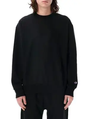Champion Logo-patch Sweatshirt - Black