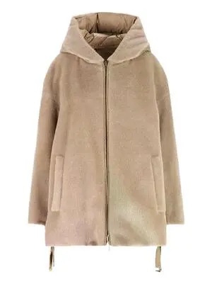 MAX MARA Reversible Alpaca-Wool Padded Coat