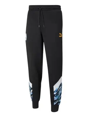 PUMA Manchester City Track Pants - Black