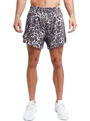 VITALITY Prime Sport Short 5 - Espresso Feline