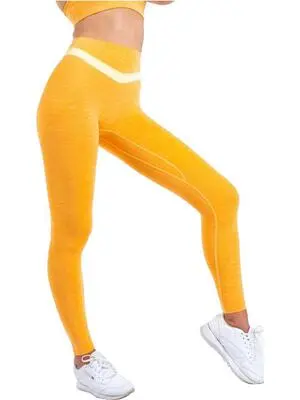 VITALITY Daydream Block Pant - Peach Lemonade