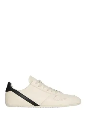 Rick Owens Concordians Minimal Sneakers Milk/black