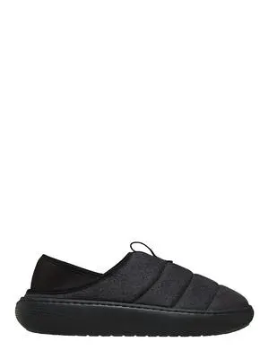 CROCS Classic Vegan Suede Moccasin - Black