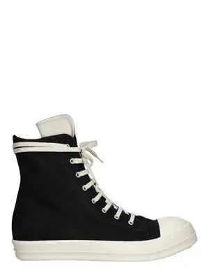 Rick Owens High-top Sneakers - Black/milk