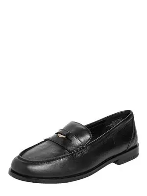 Madewell The Grayson Leather Penny Loafer - True Black