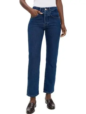 Renggli Straight Leg Jeans - Deep Indigo