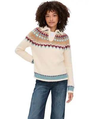 LINE & DOT Vesper Fair Isle Sweater