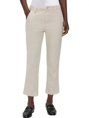 AMO Relaxed Cropped Trousers - Pumice