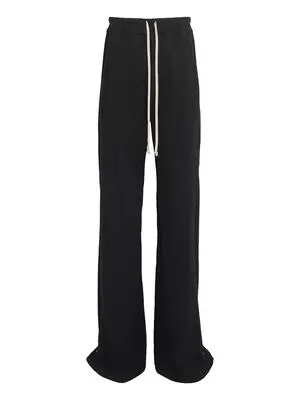 Rick Owens Cotton Pusher Trousers - Black