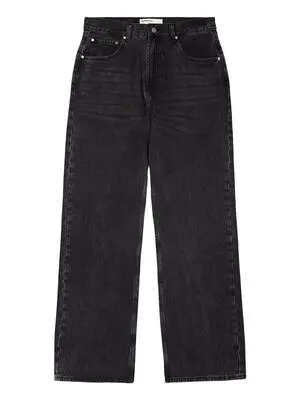 DOMREBEL Bootcut Dark Wash Jeans - Black
