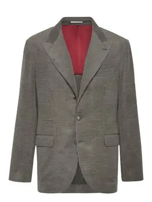 Brunello Cucinelli Corduroy Blazer - Brown