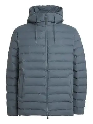 Rains Waterproof Puffer Jacket - Grey
