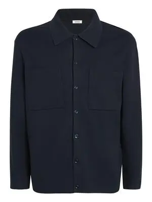 Sandro Spread-collar Cardigan - Blue