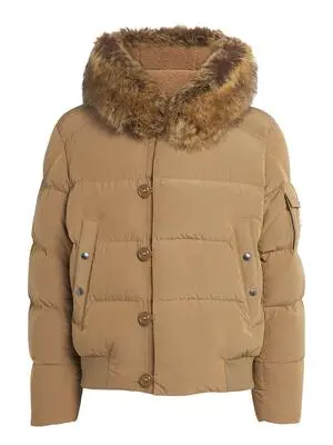 Moncler Luynes Puffer Jacket - Beige