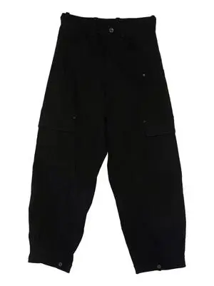 Masnada Cargo-pocket Trousers - Black