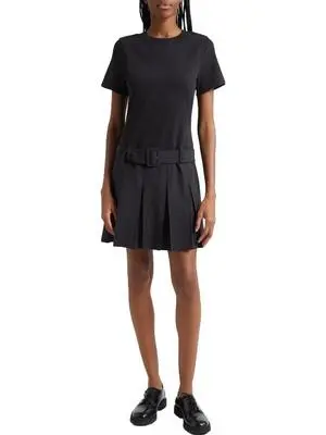 Cinq À Sept Helen Drop Waist Dress - Black/black
