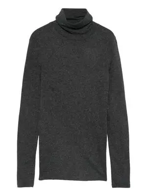 Majestic Filatures Roll-neck Sweater - Grey