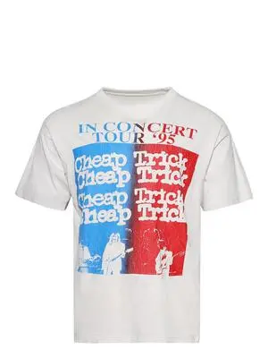 EARTHLING VIP Cheap Trick Vintage Tee White - A