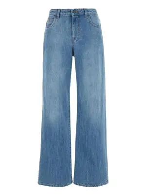THE ROW Denim Egllitta Wide-Leg Jeans