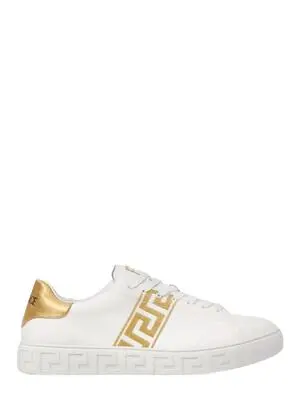 Versace Skateboarding Sneakers - White/gold