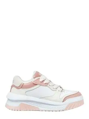 Versace Odyssey Low-top Sneakers - White/pink