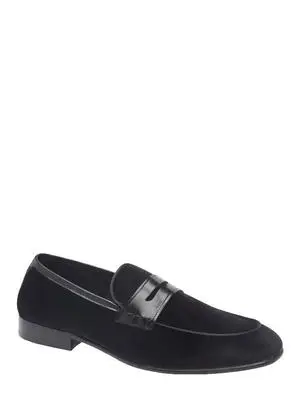 Steve Madden Santee Penny Loafer - Black