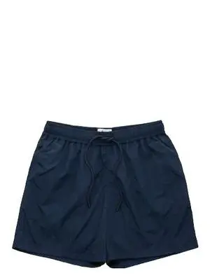 WOLF VS. GOAT (WVG) Swim Shorts 5-inch Inseam - Navy
