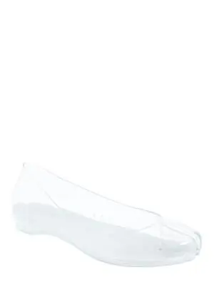 Jeffrey Campbell Fixed Split Toe Jelly Flat - Clear