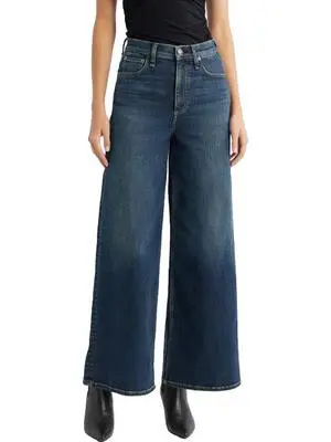 Rag & Bone Flexi Sofie High-waist Wide-leg Jeans - Ness