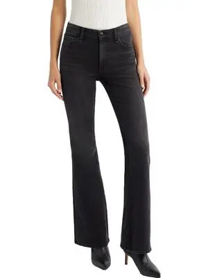 Rag & Bone Flexi Dahlia Mid-rise Flare Jeans - Mdnght