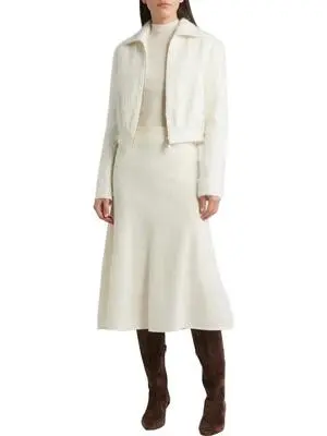 BOSS Jocalen Textured Jacket - Soft Cream