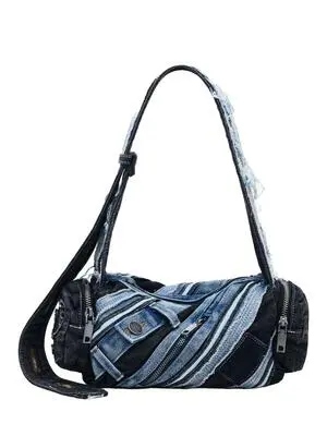Desigual Denim Shoulder Bag - Dark Blue