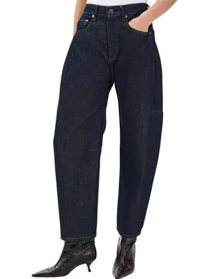 Rag & Bone Charlie Super High-waist Cropped Barrel Jeans - Twtri