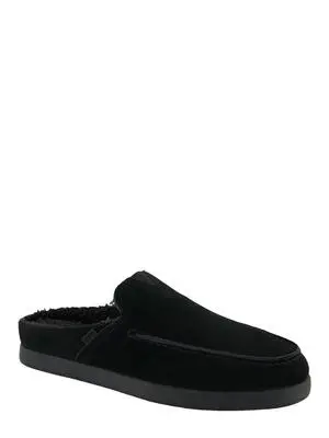 Toms Alonso Fleece Lined Mule - Black