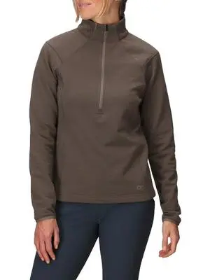 OUTDOOR RESEARCH Crescent Fleece Half Zip Pullover - Sable