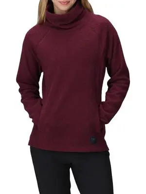 OUTDOOR RESEARCH Trail Mix Xt Fleece Cowl Neck Top - Winterberry