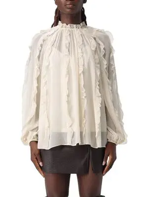 Zimmermann Ruffled Blouse - Beige