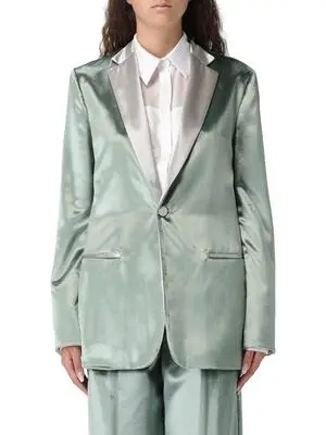 Alberta Ferretti Collared Jacket - Green
