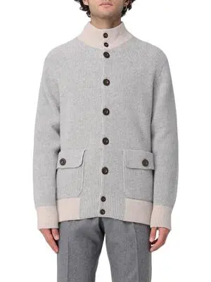 BALLANTYNE Buttoned Sweater - Beige